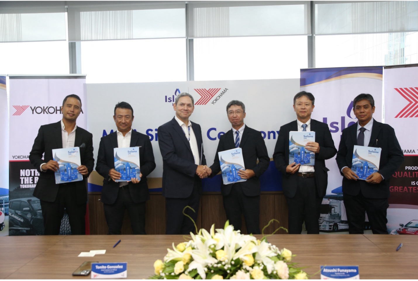 Isla LPG Corp Joins Forces with Yokohama Tire Philippines in ...